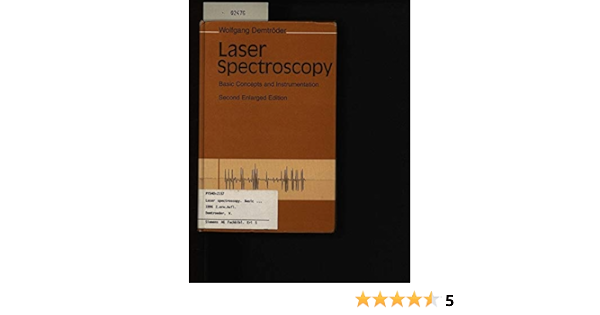 Laser spectroscopy basic concepts and instrumentation amplifier
