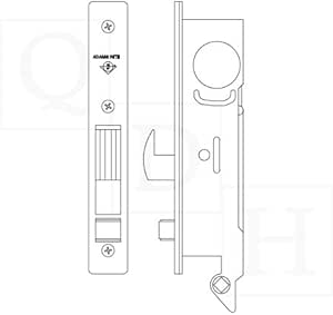 Adams Rite MS+1890 Hookbolt Deadlock and Latch - Door Hardware - Amazon.com