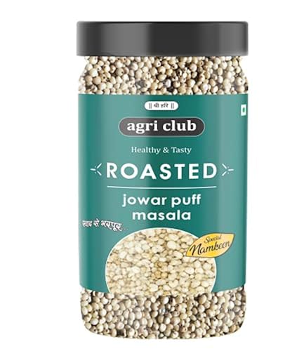 Agri Club Roasted Jowar Puff Masala (250g) in Oman | Whizz Snack Foods