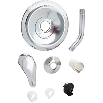 Moen TL471 Chateau Single Handle Tub and Shower Trim Kit, Chrome - Single Handle Tub And Shower ...