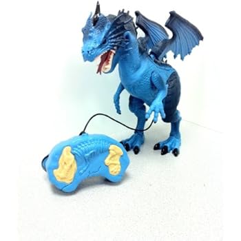 Amazon.com: Mighty Megasaur Remote Control Dragon - Colors May Vary ...