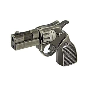 Amazon.com: Usbkingdom 32GB USB 2.0 Flash Drive Cartoon Metal Revolver ...