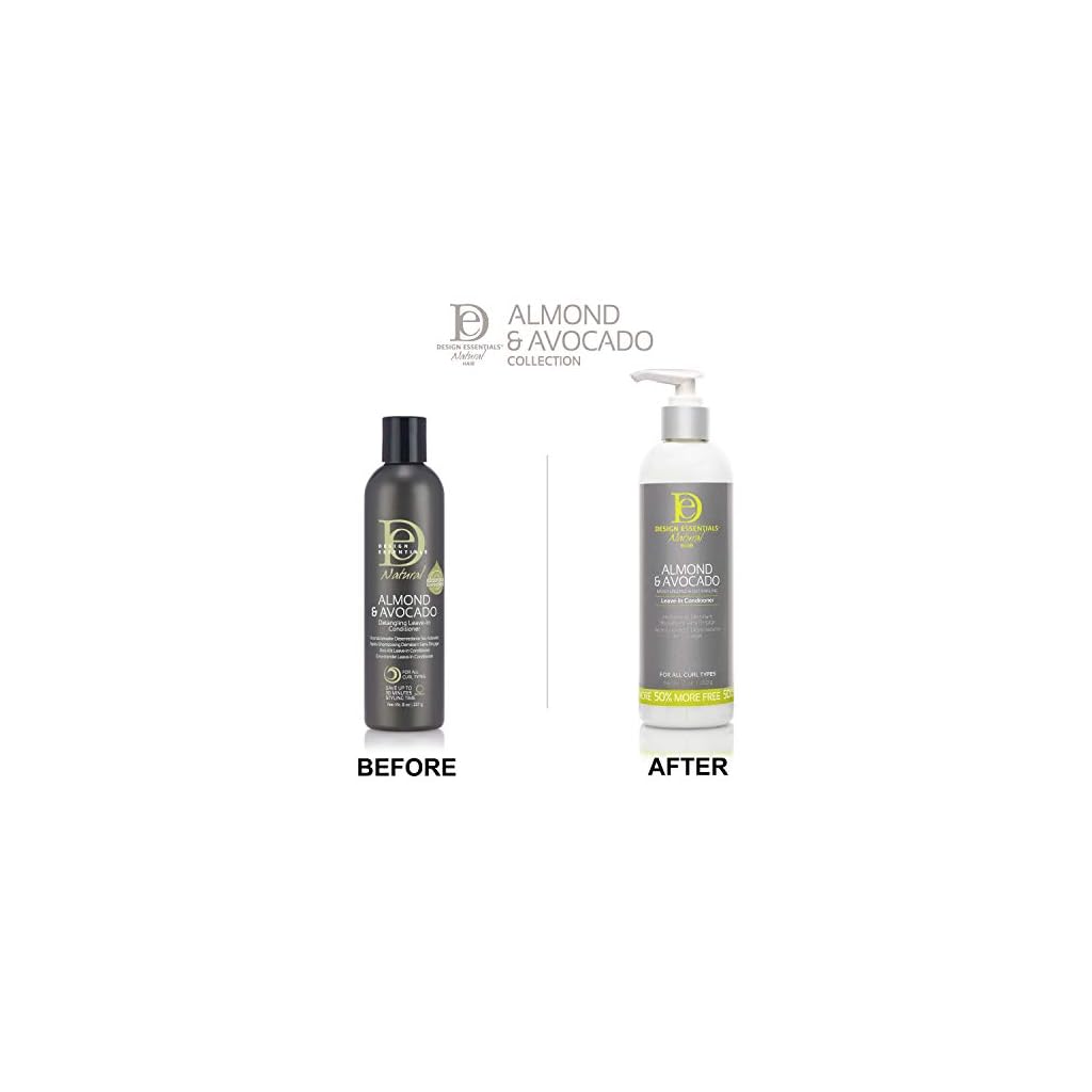 Design Essentials Natural Almond & Avocado Moisturizing & Detangling ...