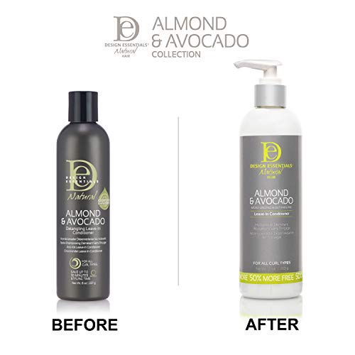 Design Essentials Natural Almond & Avocado Moisturizing & Detangling ...