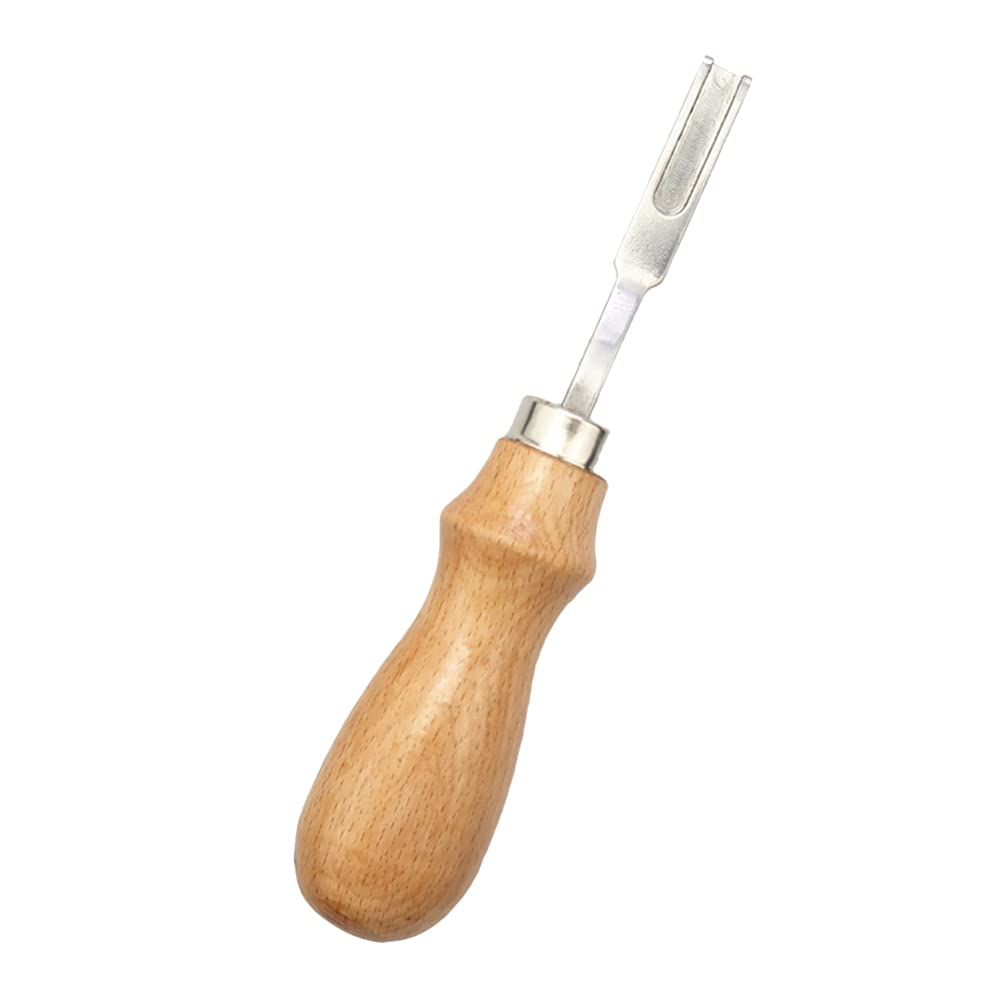ARTIBETTER Leather Beveler Tool Wide Mouth Leathercraft Skiving Beveler ...