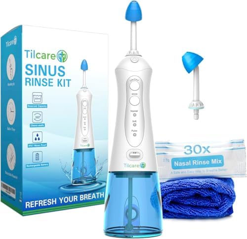 Tilcare Nasal Irrigation System Perfect Nasal Rinse Machine for Sinus ...