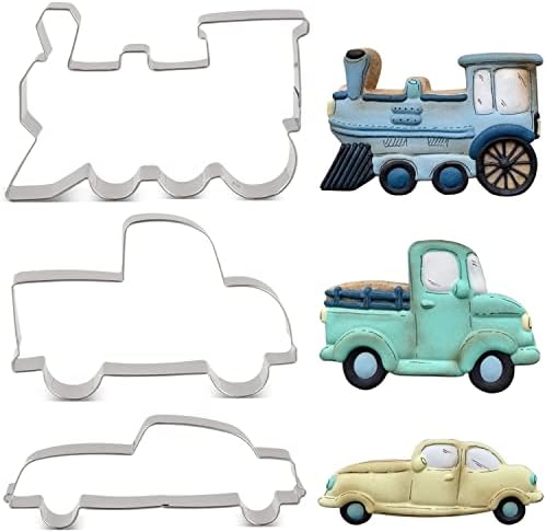 سعر LILIAO Transportation Vehicle Cookie Cutter Set - 3 Piece - Train ...