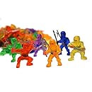 Amazon.com: Fun Express Vinyl Ninja Warrior Toys - 48 Pieces: Toys & Games