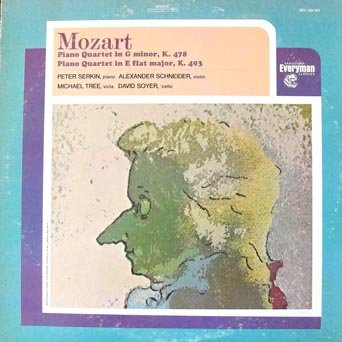 Mozart, Peter Serkin, Michael Tree, Viola Alexander Schneider, David ...