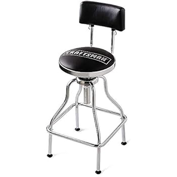 Amazon.com: Pontiac Padded Swivel Bar Stool with Back: Sports & Outdoors