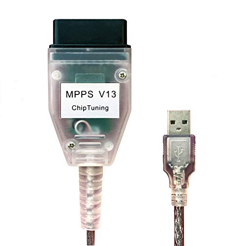 MPPS V13.02 ECU Cable, OBD2 MPPS V13.02 Chip Remap Tuning Flash USB ...