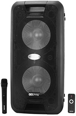 Geepas GMS8574 Portable & Rechargeable Professional Speaker System ...