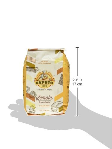 Caputo Semola Di Grano Duro Rimacinata Semolina Flour 1 kg Bag New
