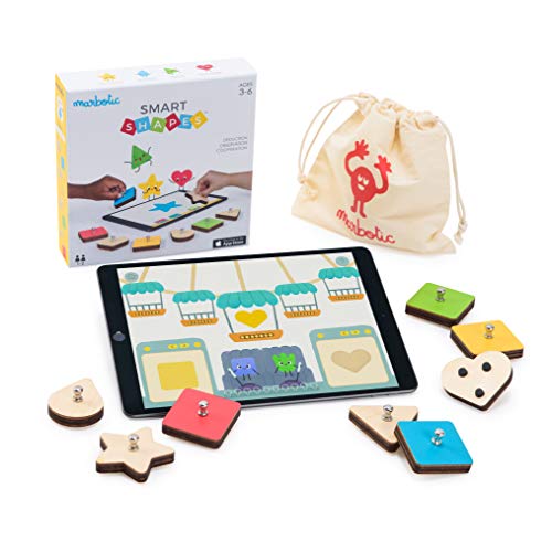 Marbotic - Smart Shapes for iPad - Ages 3+ - Interactive Wooden Shapes ...