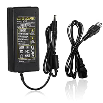 Amazon.com: 24V 6A 144W Power Supply Adapter 100-240V AC to DC 24 Volt ...