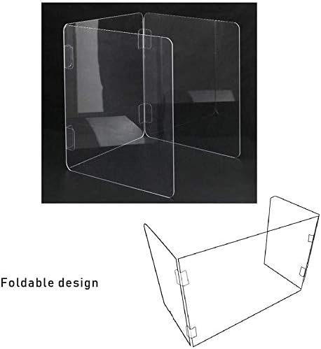 Amazon.com: Rindasr Plexiglass Shield for Counter，Acrylic Partition ...