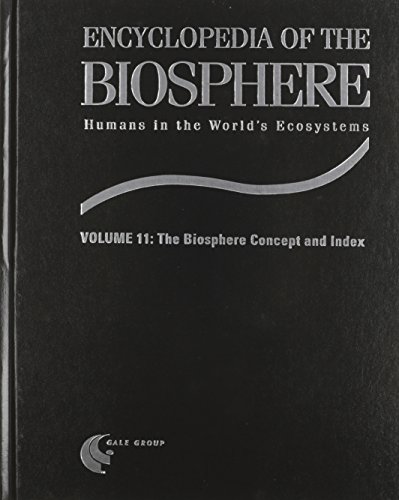 Encyclopedia of the Biosphere: Biosphere Concept and Index: Folch I ...
