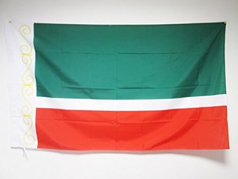Amazon.com : AZ FLAG Chechen Republic Flag 2' x 3' for a Pole ...