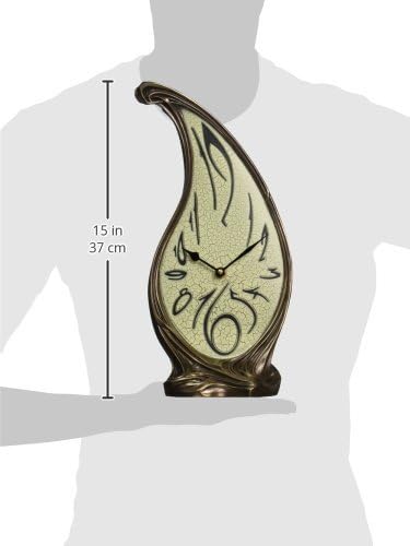 Design Toscano WU08388 Teardrop Melting Clock Sculptural Timepiece ...
