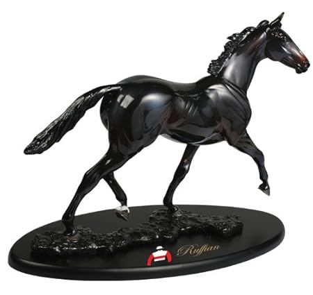 Equine Collection Legends of Racing 14-Inch Long Ruffian Race Horse ...