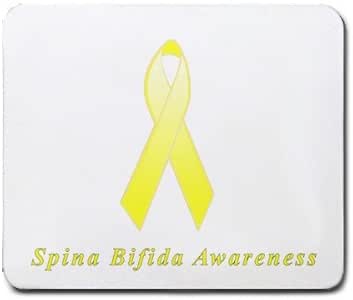 Amazon.com : Spina Bifida Awareness Ribbon Mouse Pad : Office Products