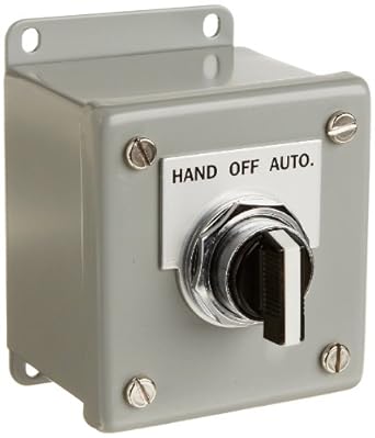 Siemens 52C156A Heavy Duty Selector Switch Control Station, 3 Positions ...