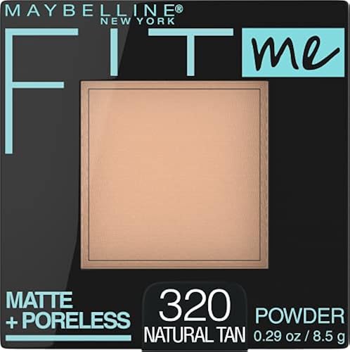 Maybelline Fit Me Matte + Poreless Pressed Face Powder Makeup & Setting ...