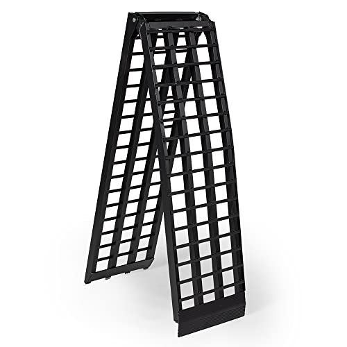 Titan Ramps 10 FT HD 4 Beam Arched Motorcycle Loading Ramp, Single ...