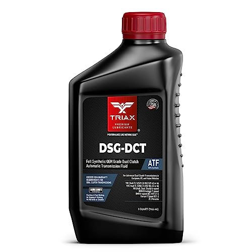 TRIAX DCT ATF - Full Synthetic Dual Clutch Automatic Transmission Fluid - OEM Grade - Compatible ...