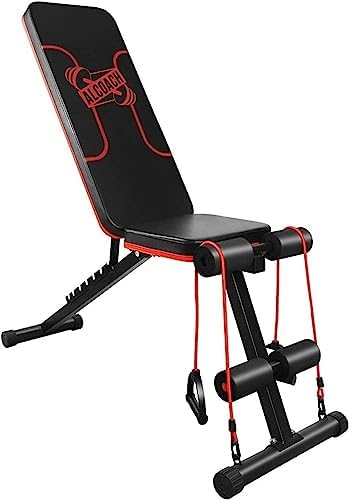 Adjustable Full Body Multi-Purpose Folding Ramp Bench Exercise Exercise ...