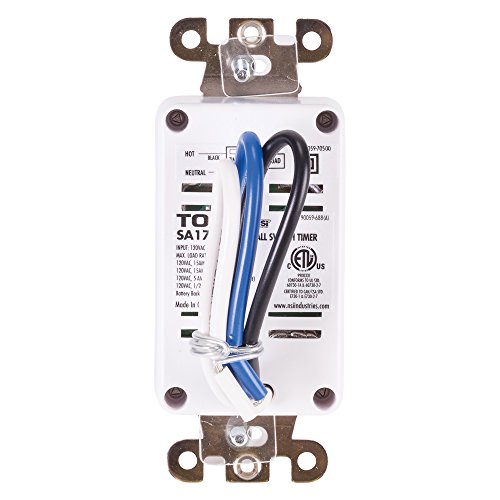 TORK SA170 15 Amp Zip-Set Digital Wall Switch Timer on Galleon Philippines