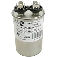 Amazon.com: U.S. Seal 5VR0303 Round 30 MFD Run Capacitor for Pool and Hot Tub, 370-Volt : Patio ...