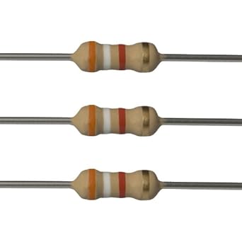 E-Projects 3.9k Ohm Resistors, 1/4 Watt, 5% (Choose Quantity): Amazon.com: Industrial & Scientific