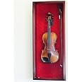 Amazon.com: Violin Display Case Cabinet Wall Rack w/UV Protection ...
