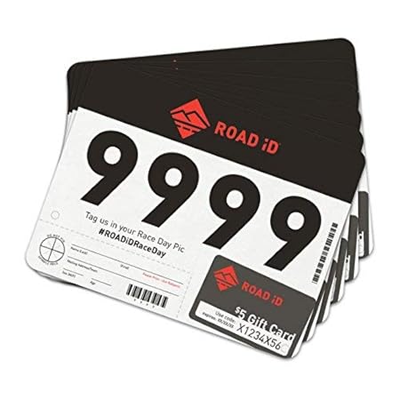 Road ID Running Bibs - Race Bibs, Race Numbers, Sports Bibs, Running ...