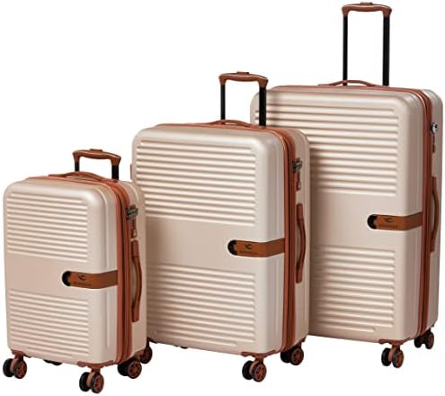 Sonada Luggage Set of 3 Classic Collection, 4 Double Wheels, TSA Lock ...