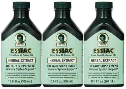 ESSIAC Original Concentrated Liquid Herbal Extract, Immune System ...