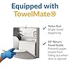 Bobrick Surface-Mounted Paper Towel Dispenser with TowelMate Satin ...