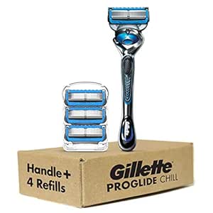 Amazon.com: Gillette ProGlide Chill Men's Razor Refills : Beauty ...
