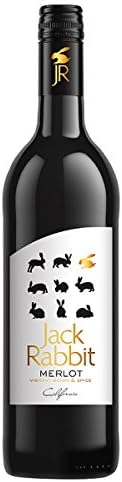 Jack Rabbit Merlot 75cl (Pack of 6 x 75cl): Amazon.co.uk: Beer, Wine ...