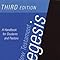 New Testament Exegesis: A Handbook for Students and Pastors(3rd Edition ...