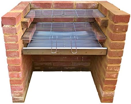 SunshineBBQs Stainless Steel DIY Brick BBQ Kit 67cm x 40cm Grill ...