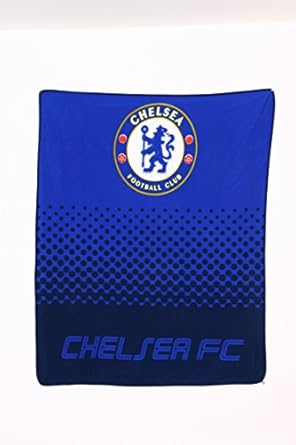 Chelsea F.C. Fleece Blanket ES Official Merchandise: Amazon.co.uk ...