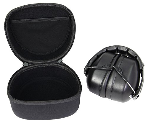 caseling Hard CASE compatible with Safety Ear Muffs 34dB NRR Shooters ...