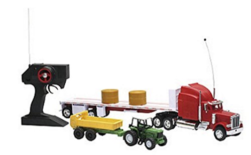 Buy Peterbilt Long Hauler Remote-Controlled Semi Truck with Farm ...