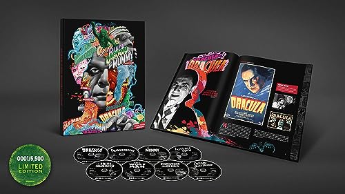 Universal Classic Monsters Limited Edition Collection - 4K Ultra HD ...