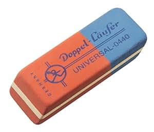 Amazon.com : Universal Runner 00440 Double/Eraser, Eraser Rubber, Red ...