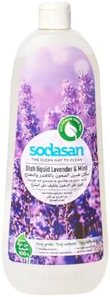 Sodasan Dish Liquid Lavender & Mint, 100% Natural, 1L price in UAE | Amazon UAE | supermarket ...