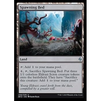 Amazon.com: Magic: the Gathering - Spawning Bed (248/274) - Battle for ...