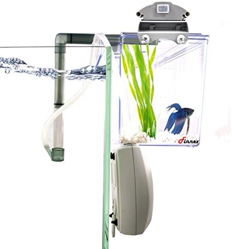 Finnex External Refugium Breeder Hang-on Box Air Pump, Fuge Ray LED ...